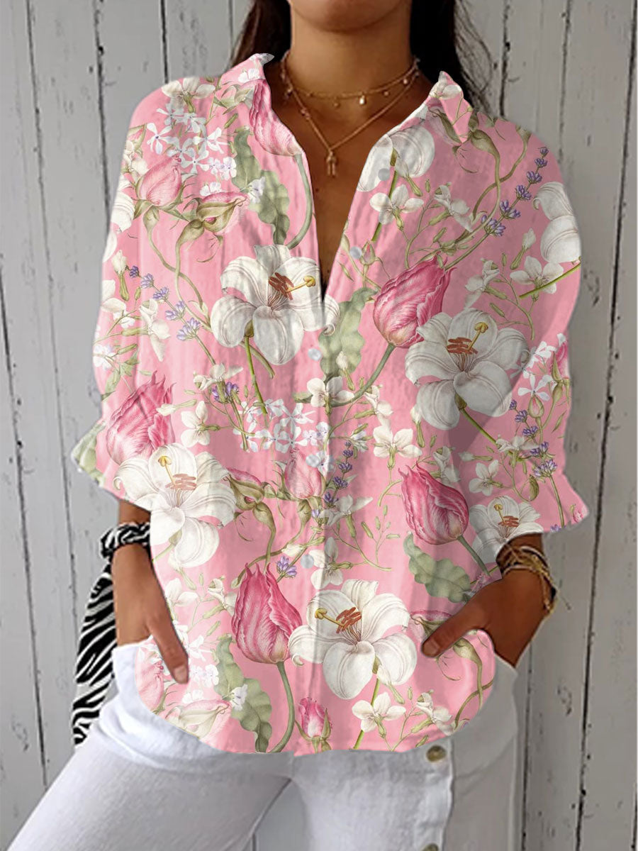 Frances | Elegant Bloom Blouse – Megan & Jacob Vancouver